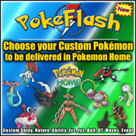 Any custom Pokémon for your Pokémon HOME! - PokeFlash