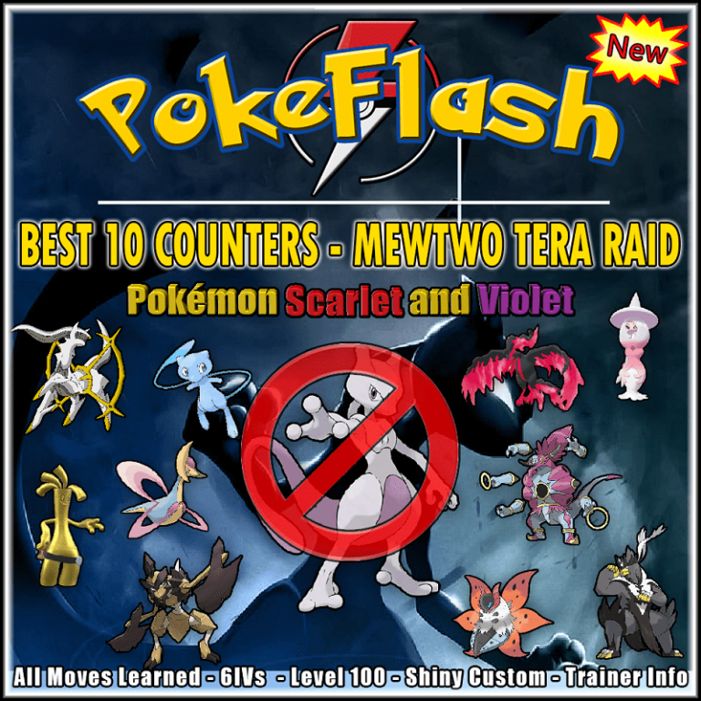Mewtwo Tera Raid- 10 Best Counters Battle Ready - Scarlet and Violet ...